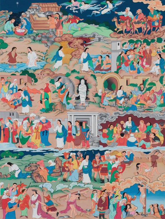 A prayer for Losar, and a Tibetan Christian thangka | The Jesus Question